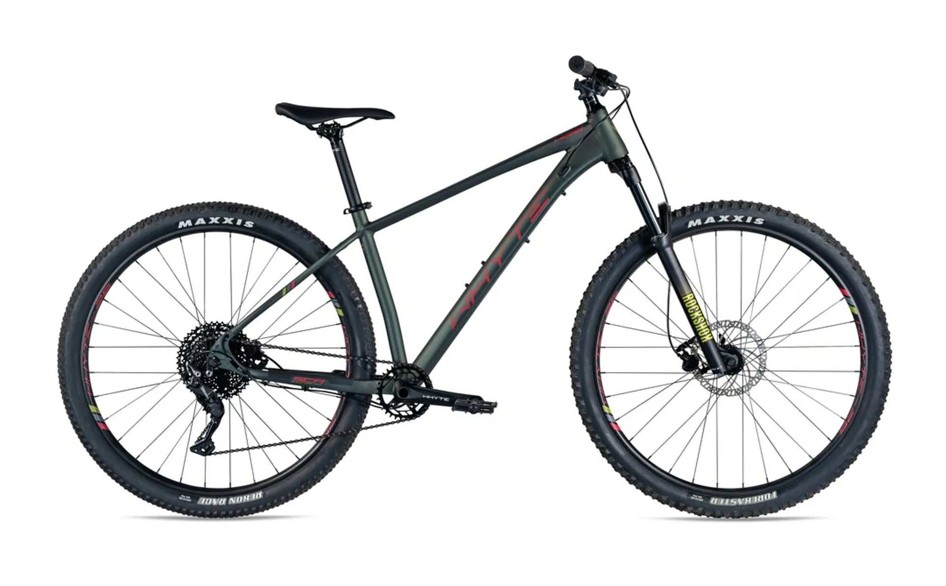 2022 Whyte 429 Hardtail Trail Mountain Bike in Matt Moss Rose